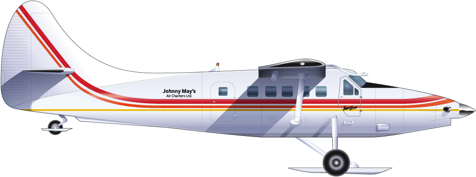 Johnny May Air Charter De Havilland Turbo Otter DHC-3 | Air Inuit